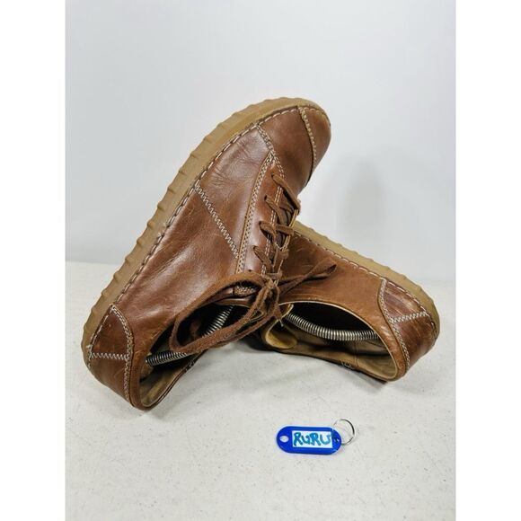 Clarks | Shoes | Clarksmens Shoes Sz 5 M Maxton Park Brown Leather ...